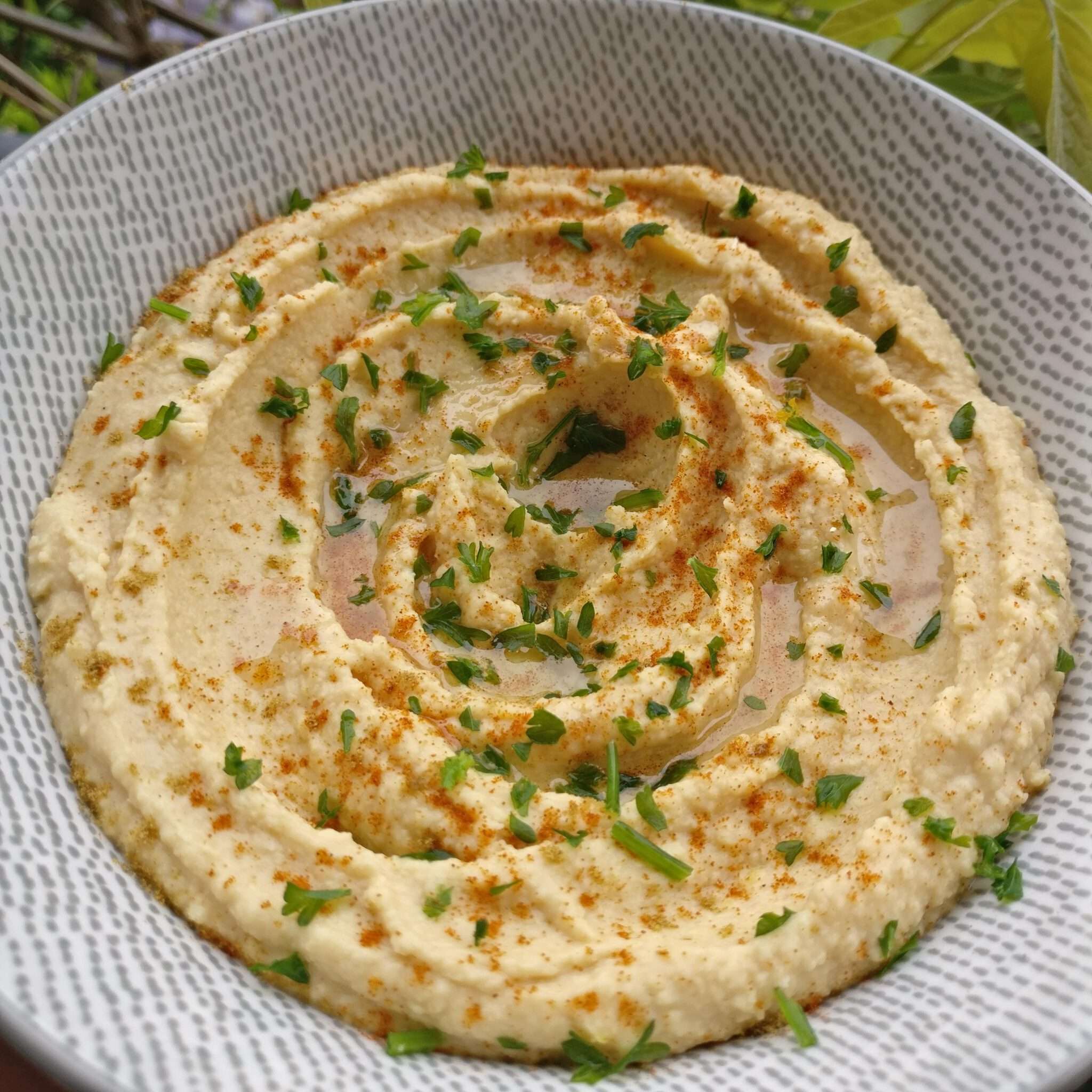 Hummus mit Erdnussmus – Herdgeflüster